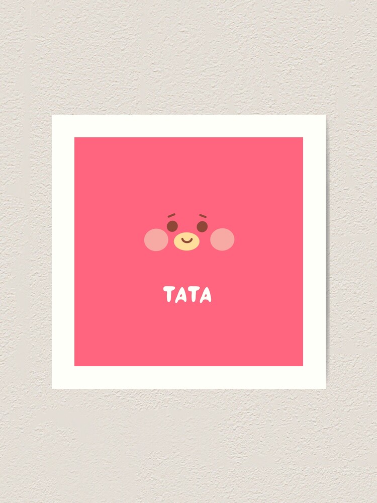 "Cute Baby BTS BT21 Character Tata" Art Print for Sale by shiminee ...