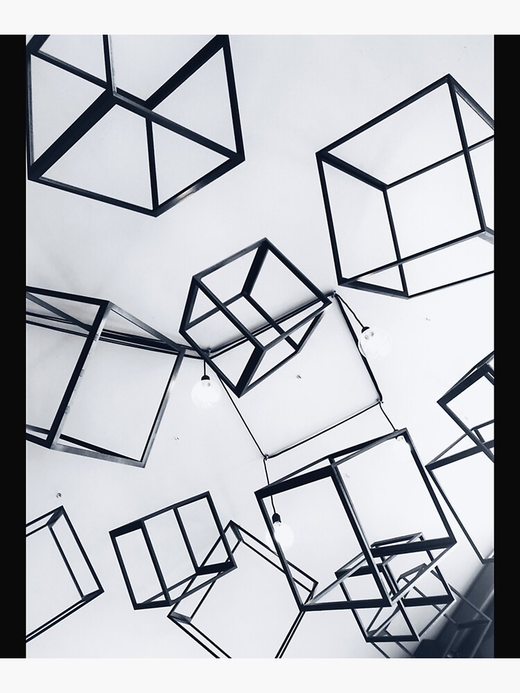 "meteal cube 3d desine Essential" Poster for Sale by RitaMilanier ...