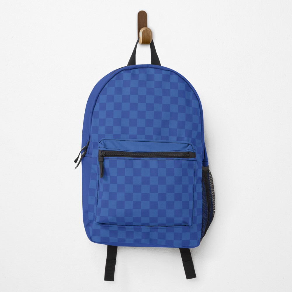 "Checkerboard Pattern ~ Sonic Blue Palette " Backpack for Sale by ...