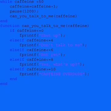 "Matlab engineer coffee Classic T-Shirt" Sticker for Sale by ...