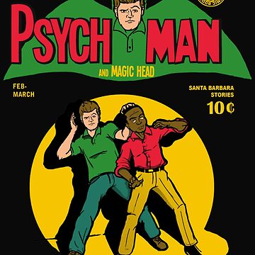 "Psychman and Magic Head Fitted" Poster for Sale by CelesteGiordano ...