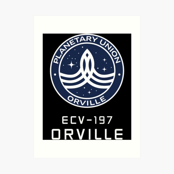 "The Orville - Planetary Union Logo - Number Essential ." Art Print for ...