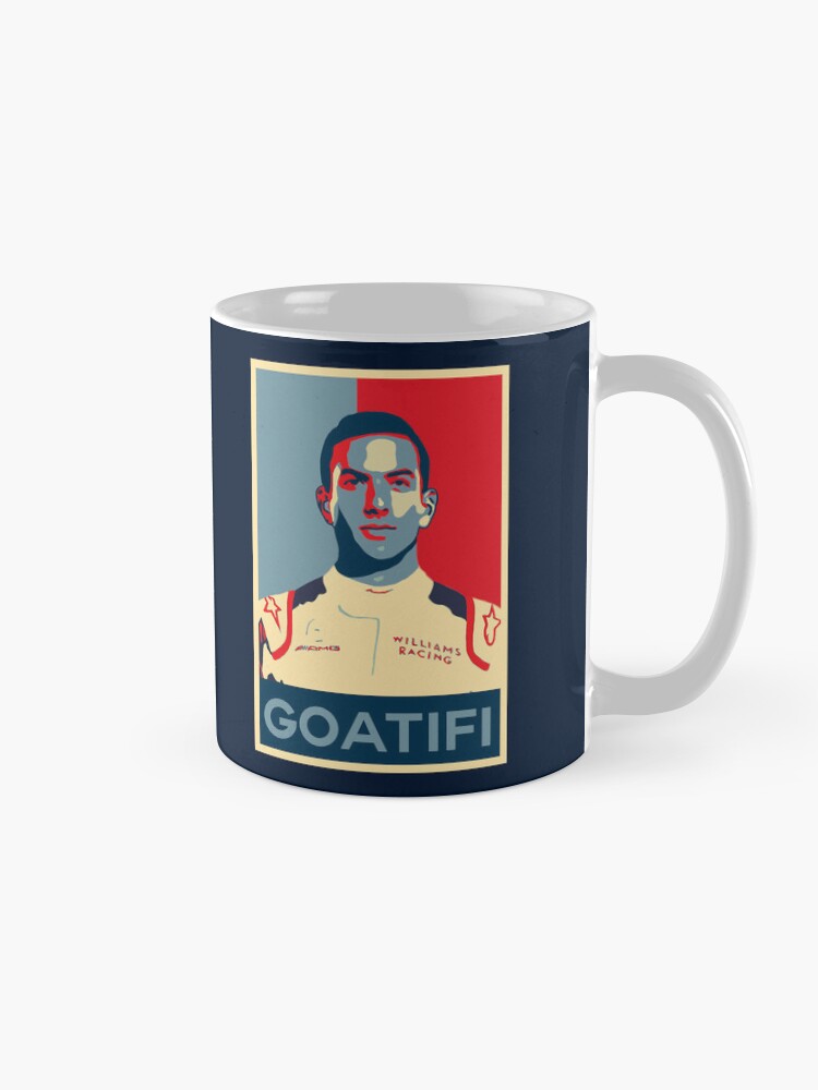 "Nicholas Latifi Goatifi meme - Hope Poster Style" Coffee Mug for Sale ...