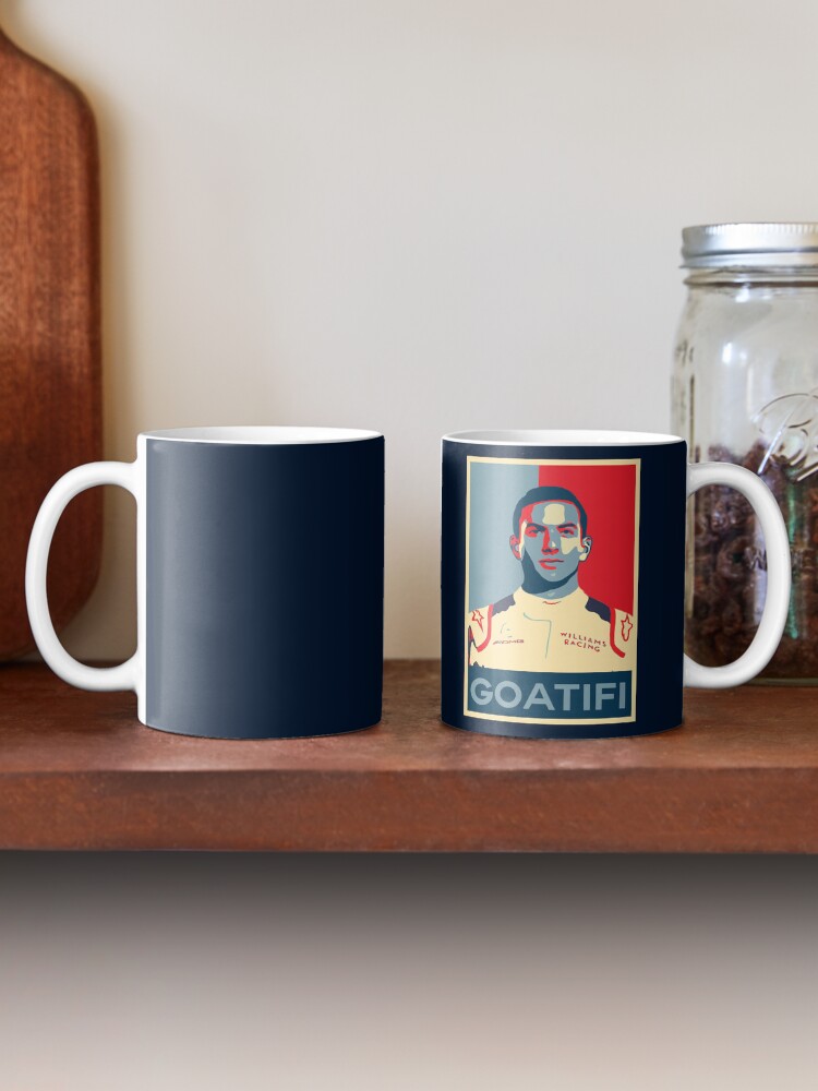 "Nicholas Latifi Goatifi meme - Hope Poster Style" Coffee Mug for Sale ...