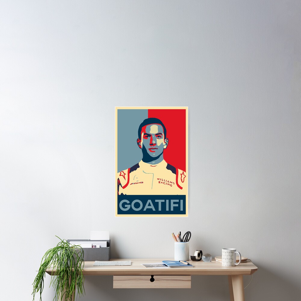 "Nicholas Latifi Goatifi meme - Hope Poster Style" Poster for Sale by ...