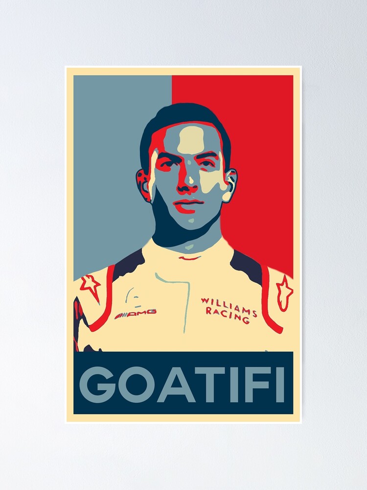 "Nicholas Latifi Goatifi meme - Hope Poster Style" Poster for Sale by ...