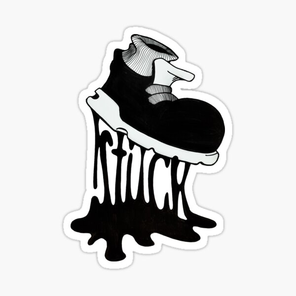 "Stuck" Sticker by DoughtycreARTiv | Redbubble