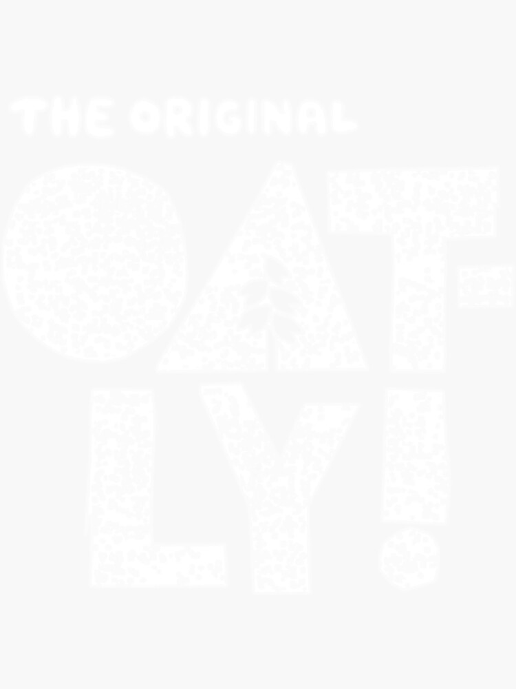 "Oatly Fan Art & Merch Essential T-Shirt" Sticker by ElizabeGrotha ...