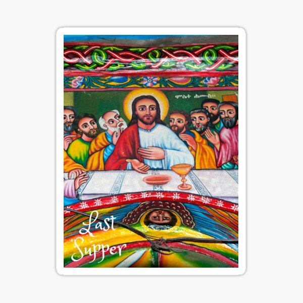 "Last Supper" Sticker by fam96 | Redbubble