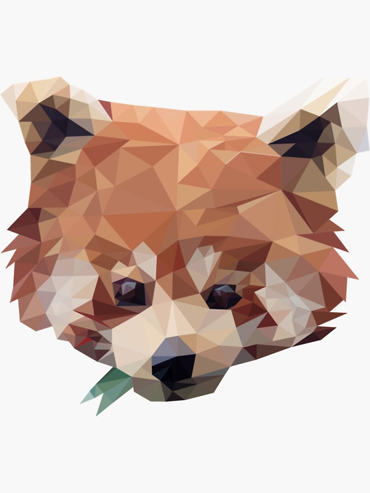 " RedPanda Firefox " Sticker for Sale by MueskeAllicia | Redbubble