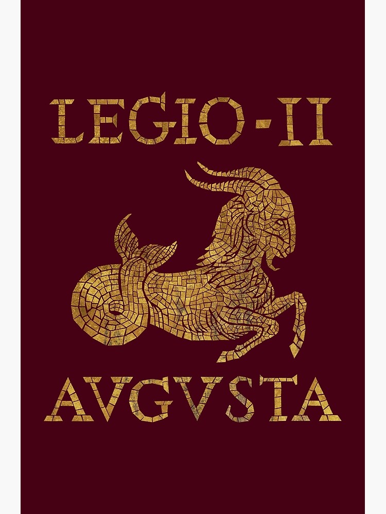 Poster « Legio II Augusta - Emblème du Capricorne », par Lidra-Redesign ...