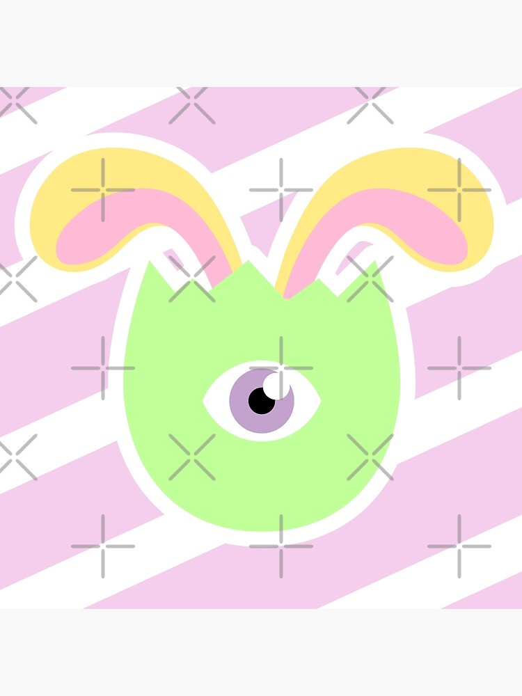 "Easter Eyes - Pastel" Poster by Naedix | Redbubble