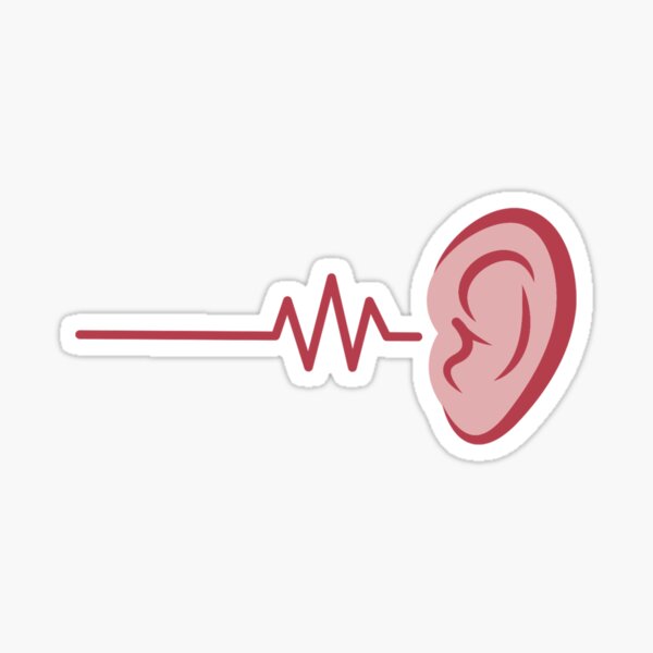 "Inner ear" Sticker by ArtistsZone | Redbubble