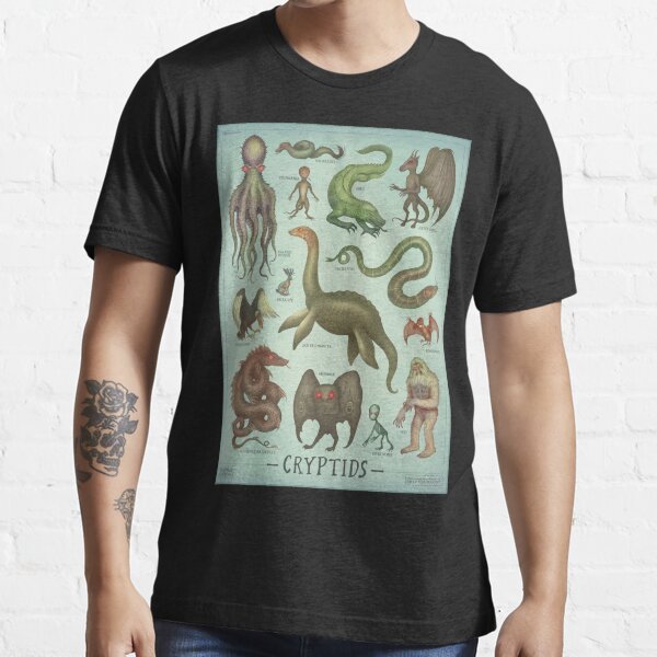 "Cryptids - Cryptozoology species Tote Bag" T-shirt for Sale by ...