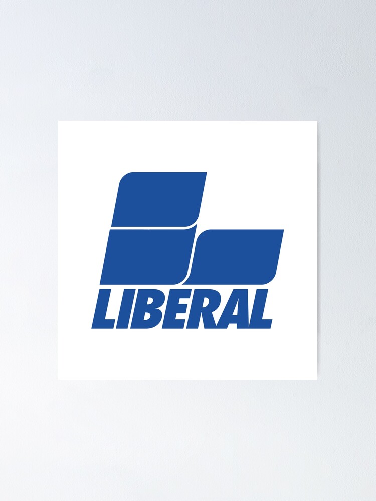 "The Liberal Party - Blue (Logo)" Poster for Sale by kyri-and-yv ...