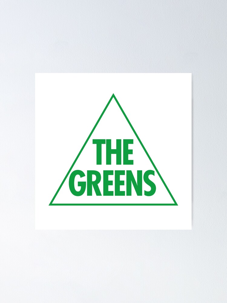 "The Australian Greens - Green (Logo)" Poster for Sale by kyri-and-yv ...