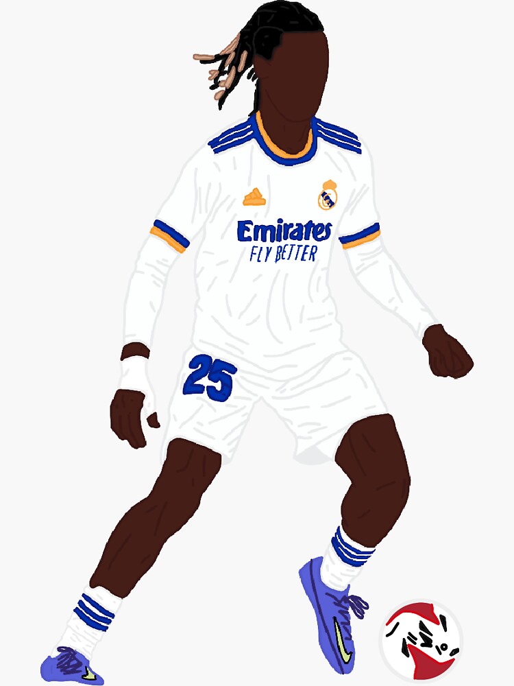 "Camavinga" Sticker for Sale by theclark10 | Redbubble