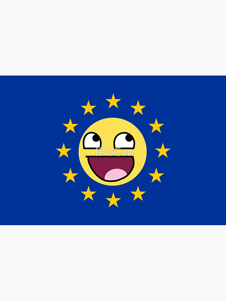 "Meme EU flag" Sticker by IPoCon | Redbubble
