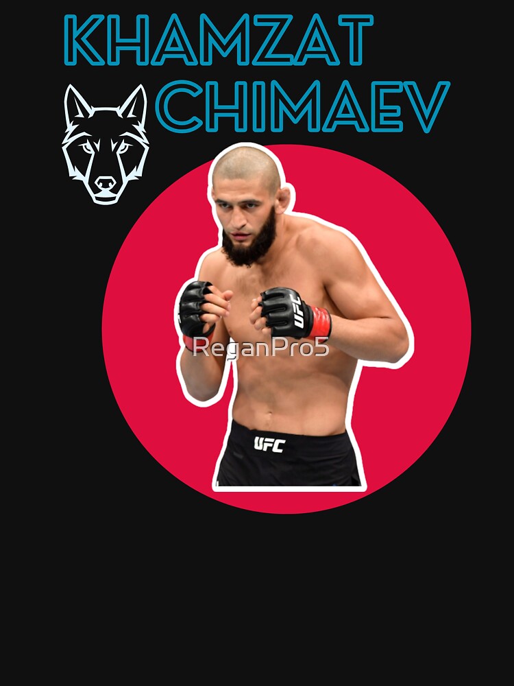 "Khamzat Chimaev essential classic t shirt | Khamzat Chimaev the wolf ...