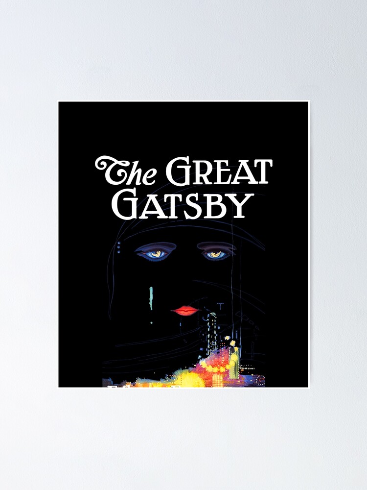 "The Great Gatsby The Great Gatsby Blue Small" Poster for Sale by ...