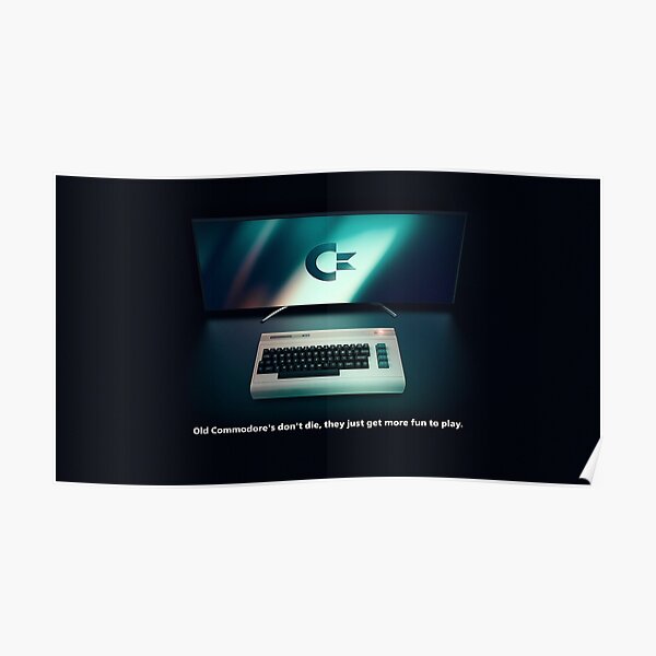 "Commodore 64 - C64" Poster for Sale by aim2022 | Redbubble