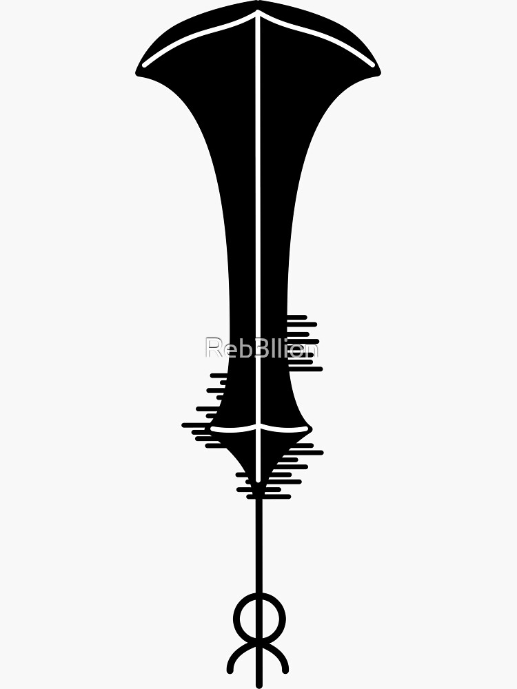 "deLIGHTful Glaive" Sticker for Sale by Reb3llion | Redbubble