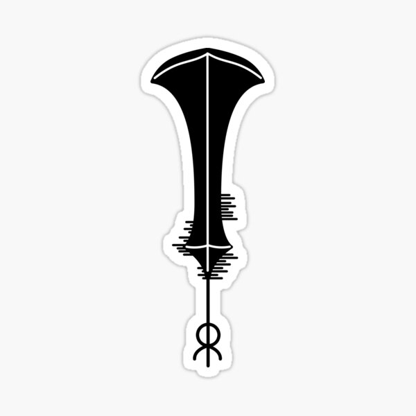 "deLIGHTful Glaive" Sticker for Sale by Reb3llion | Redbubble