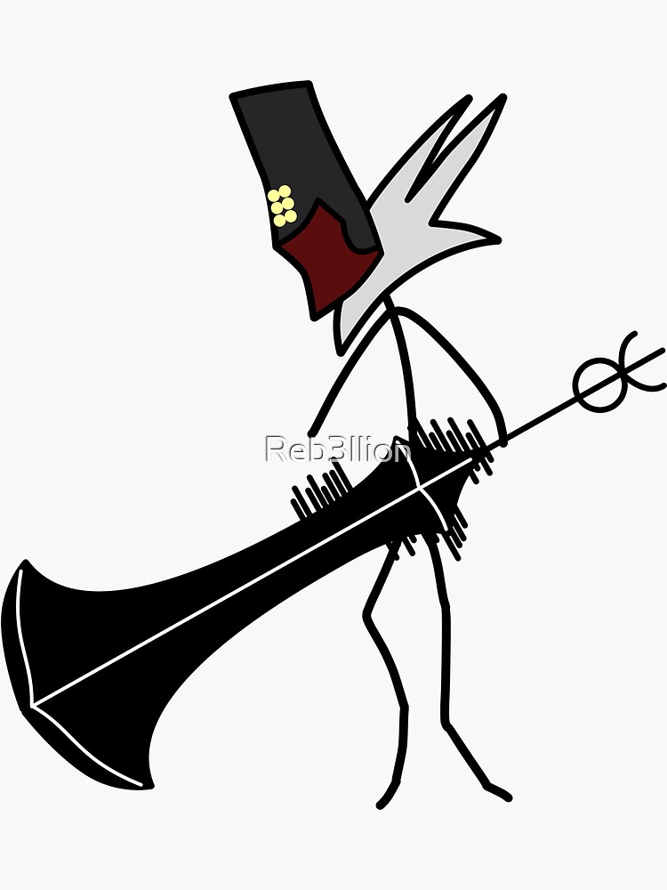 "deLIGHTful Rhulk with Glaive" Sticker by Reb3llion | Redbubble
