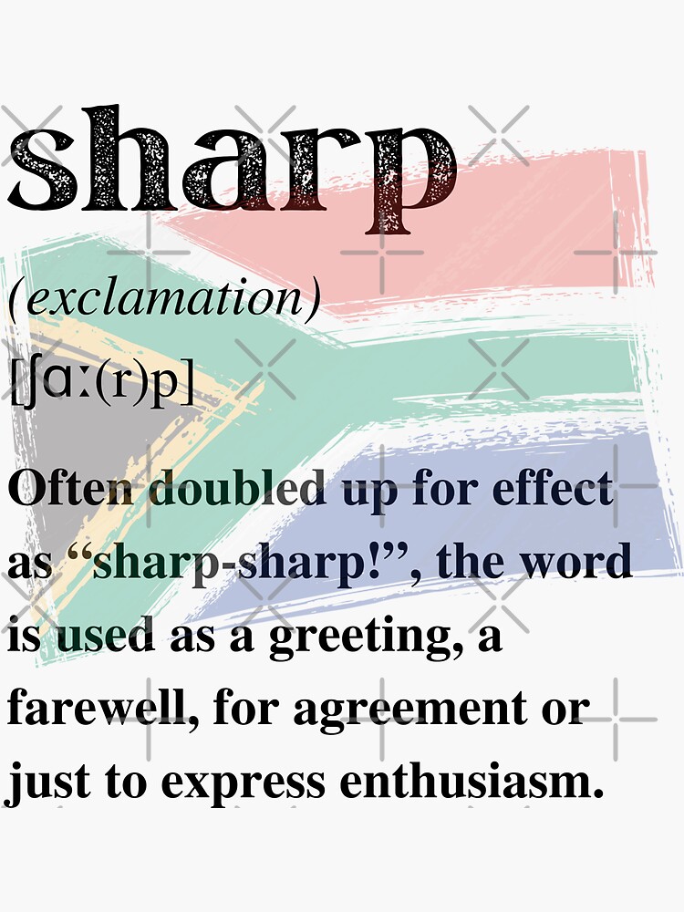 "Sharp" Sticker by MerWishes | Redbubble