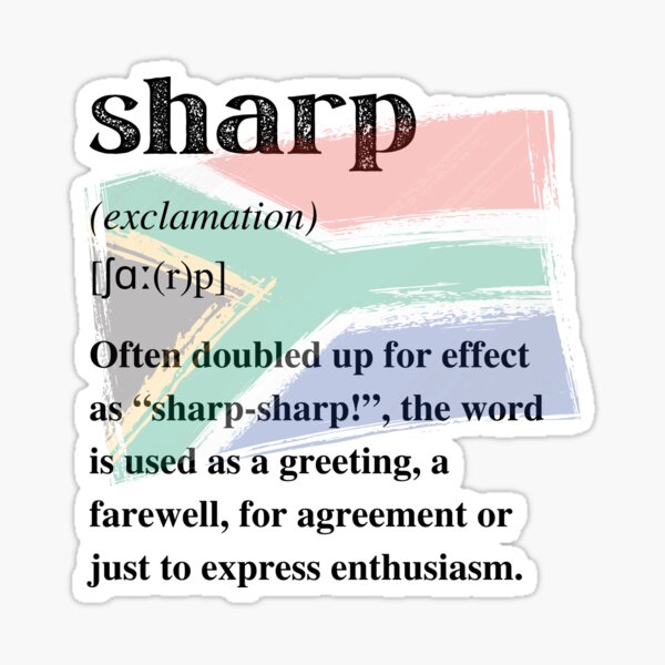 "Sharp" Sticker by MerWishes | Redbubble