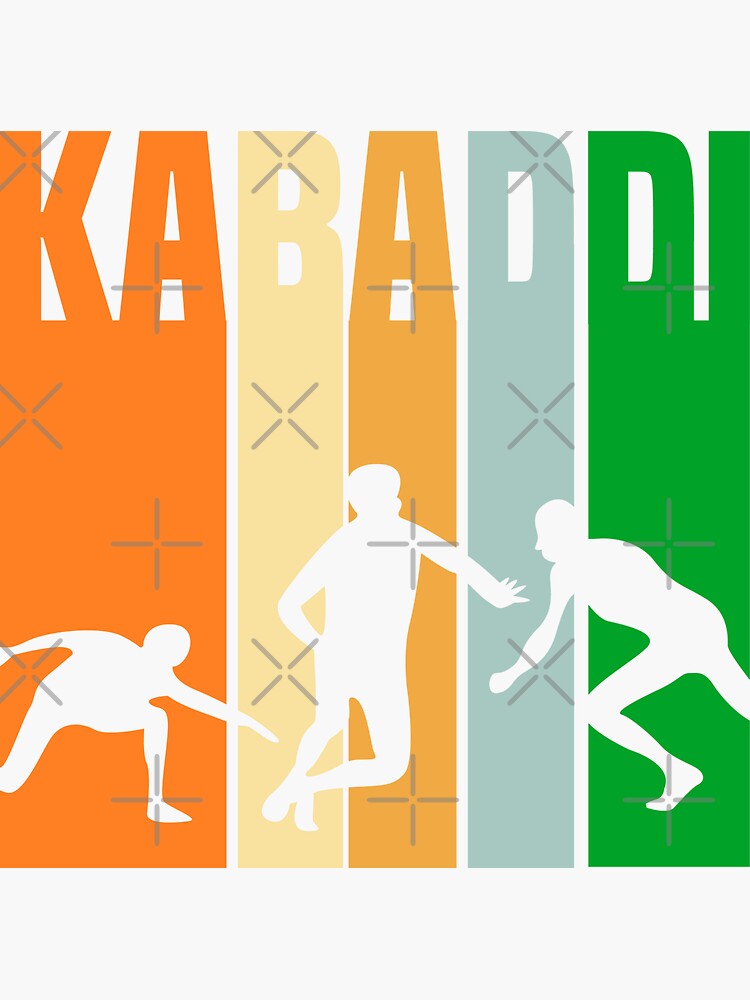 "Kabaddi Indian Sports for Kabaddi Fans" Sticker by ShopTheStyle ...