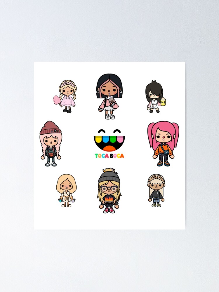 " Toca Boca Toca Boca 2021 Toca Life World" Poster by rajiinom | Redbubble