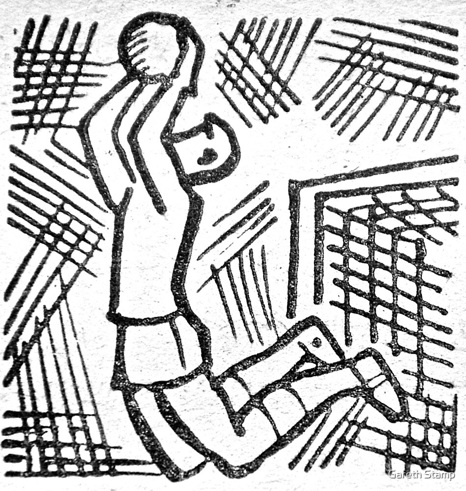 "soviet football goalkeeper retro" by Gareth Stamp | Redbubble