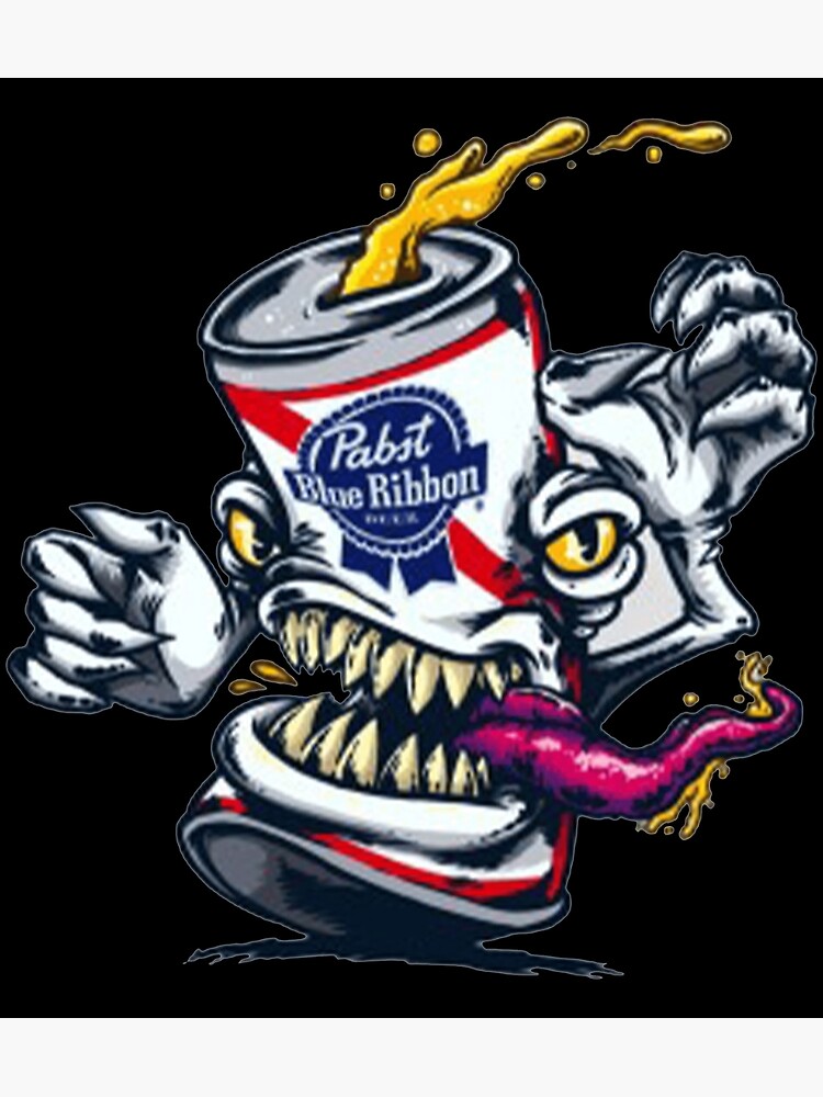 "Pabst Blue Ribbon Beer 1970s" Poster for Sale by shopHucHucXXX | Redbubble