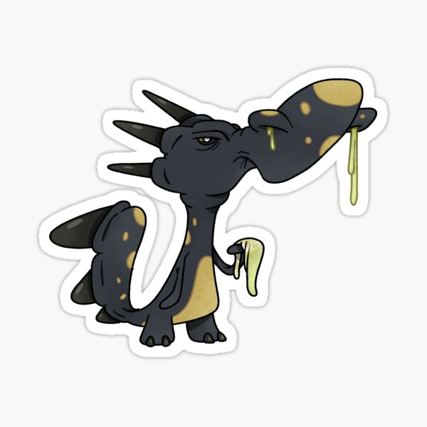 "Snot Dragon" Sticker by heiserz | Redbubble