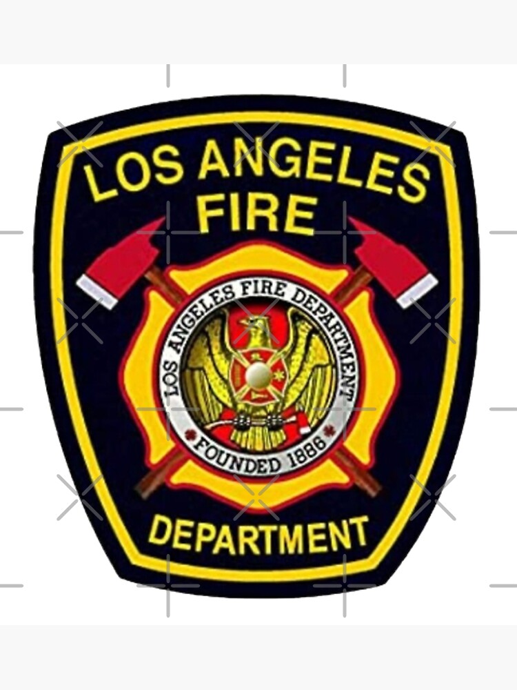 "LAFD logo" Poster for Sale by BigFella-005 | Redbubble