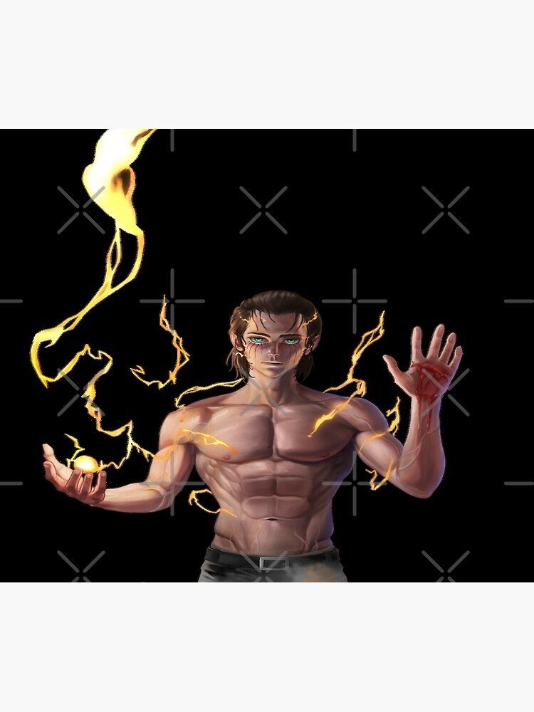 "Eren Yaeger Glow Eyes final season Gifts" Art Print for Sale by Anime ...