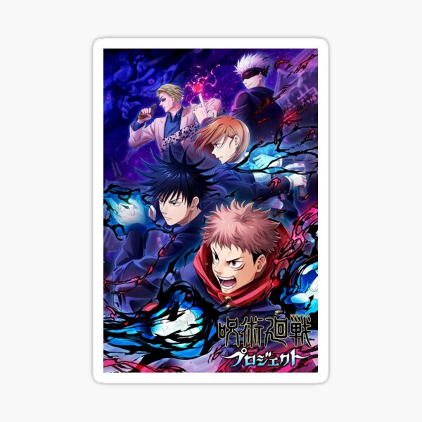 "Blue Team JJK" Sticker by schubert69 | Redbubble