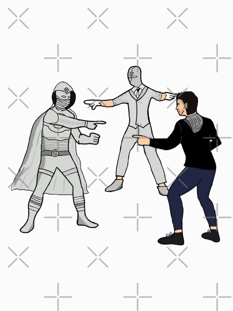"Point meme for moon knight " Poster by the-quote-boy | Redbubble