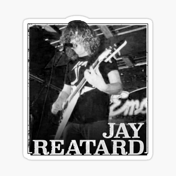 "JAY REATARD" Sticker by annija-gr | Redbubble