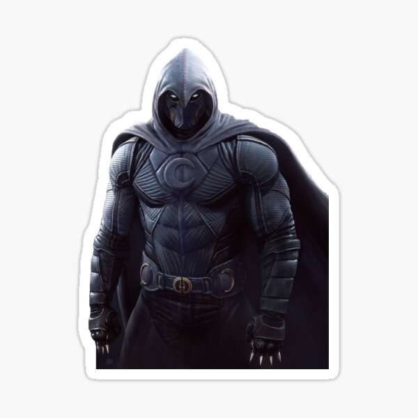 "Moon Knight Series Realistic" Sticker by floatingclouds | Redbubble