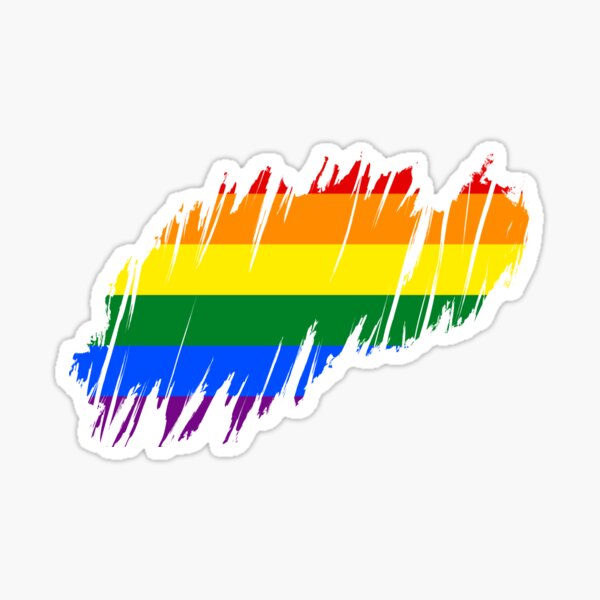 "LGBTQ flag" Sticker by GraphismNinja | Redbubble