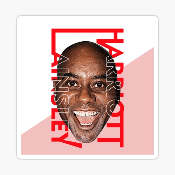 "Ainsley Harriott Art" Sticker by Ashar12 | Redbubble