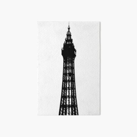 "Blackpool tower " Art Board Print for Sale by sarahlowedesign | Redbubble