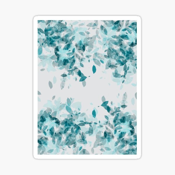 "Falling leaves" Sticker by BenicaDesign | Redbubble