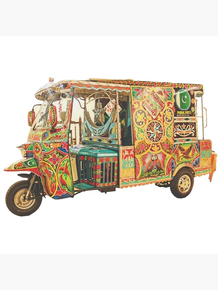 "Truck Art Unique Style - Desi Touch - Qingqi Rickshaw - Pakistani ...