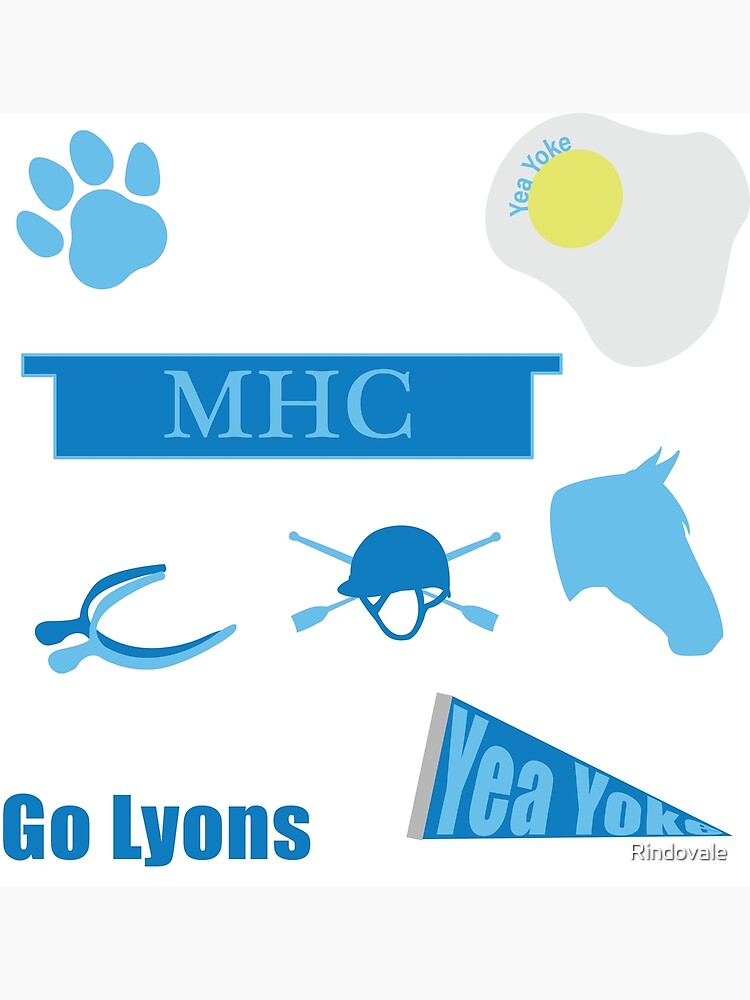 "MHC Athletics Hunt Seat Sticker Pack" Art Print for Sale by Rindovale ...