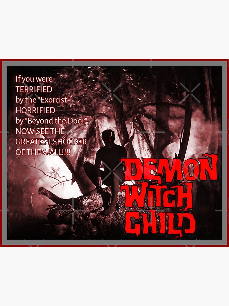 "Demon Witch Child" Poster for Sale by rcmarble | Redbubble