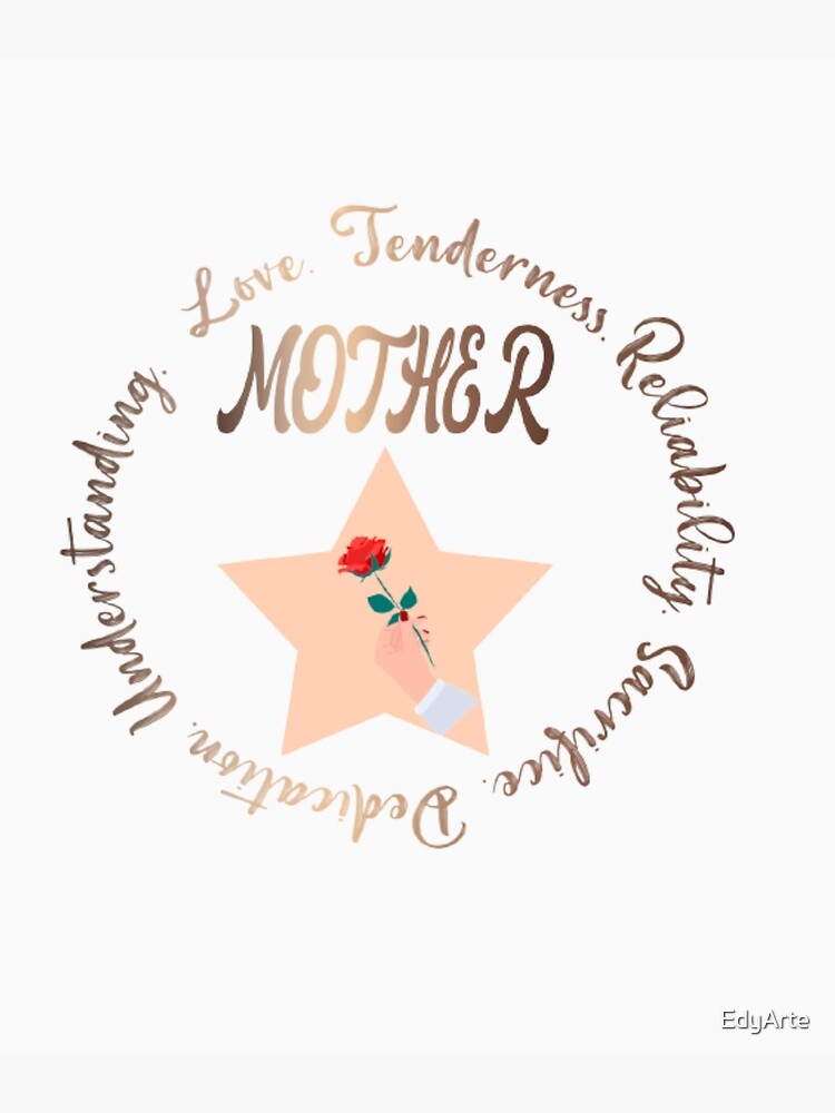 "Mother's Day Inspirational Motivational Words " Poster by EdyArte ...