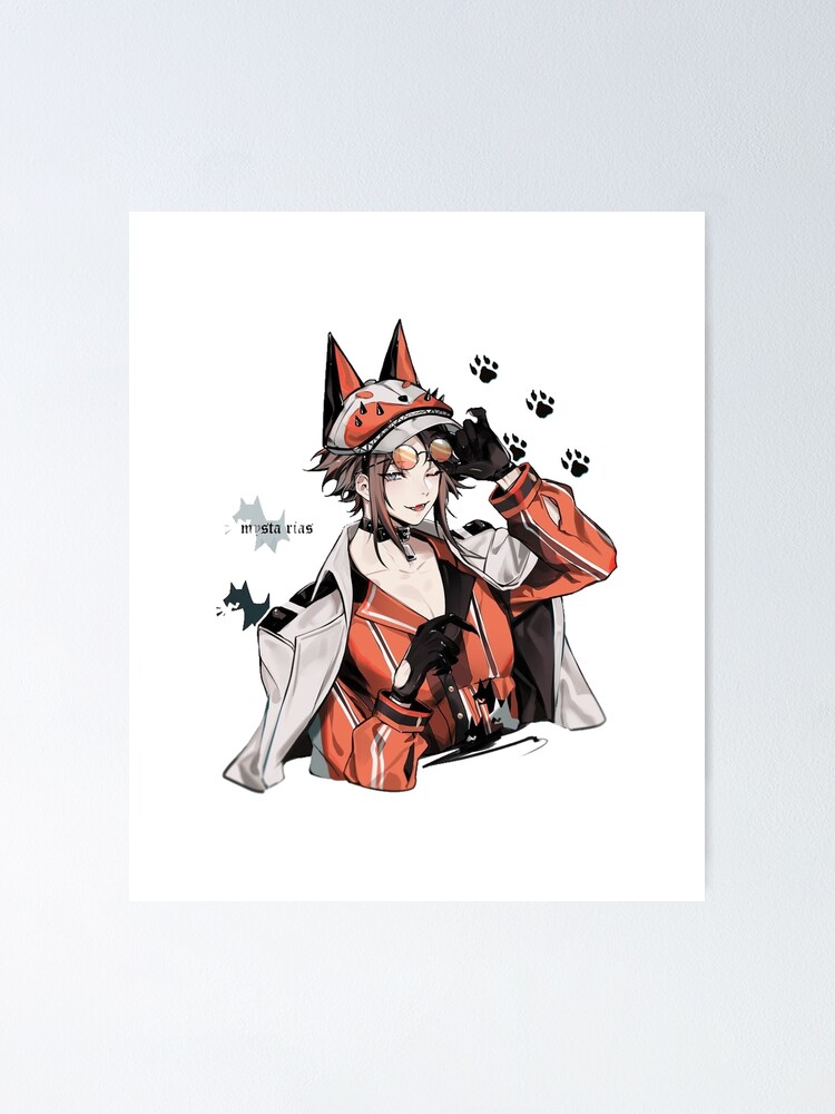 "Nijisanji - Mysta Rias" Poster by Cute-ddlc | Redbubble